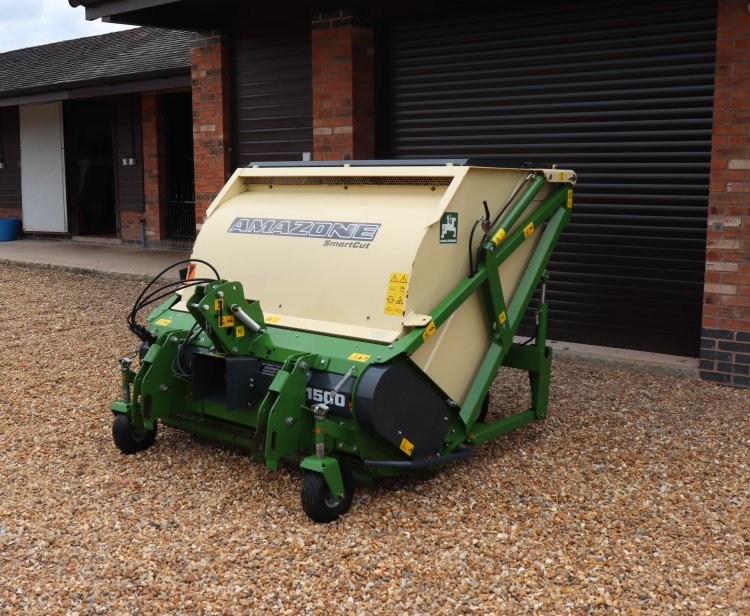 Used Amazone GHLT1500 Flail Mower/Collector for sale